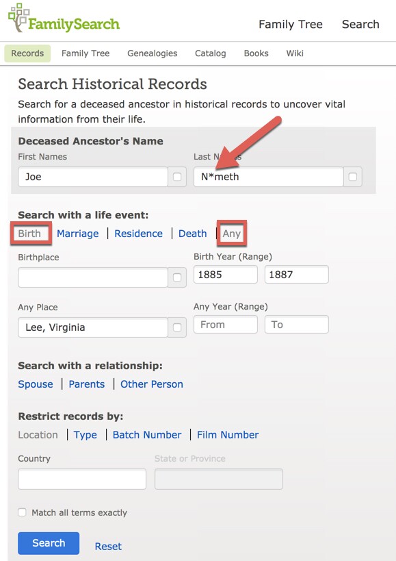 Record Search Tips: Find Your Family • FamilySearch