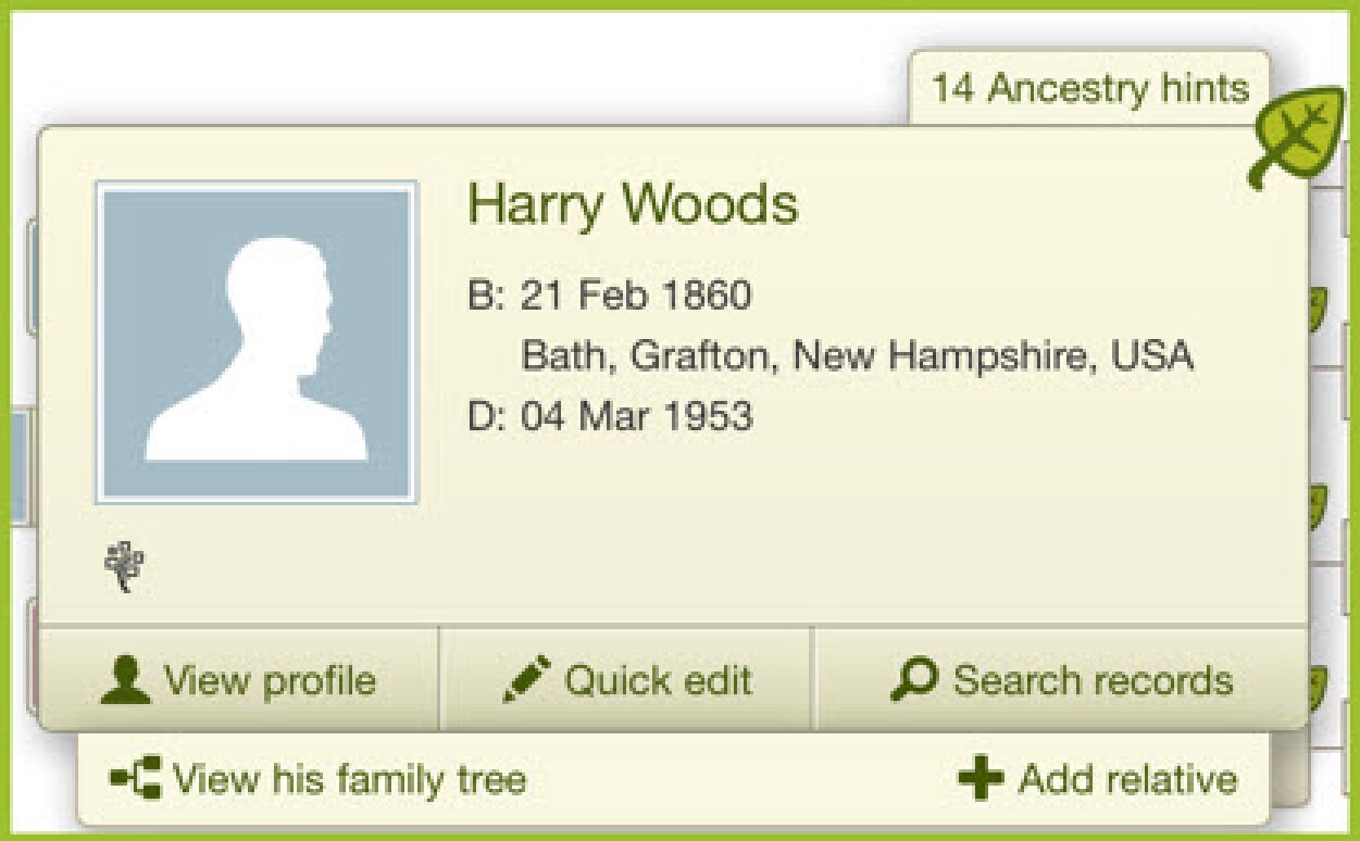 How to Create a New Tree on Ancestry.com by Importing Four Generations ...